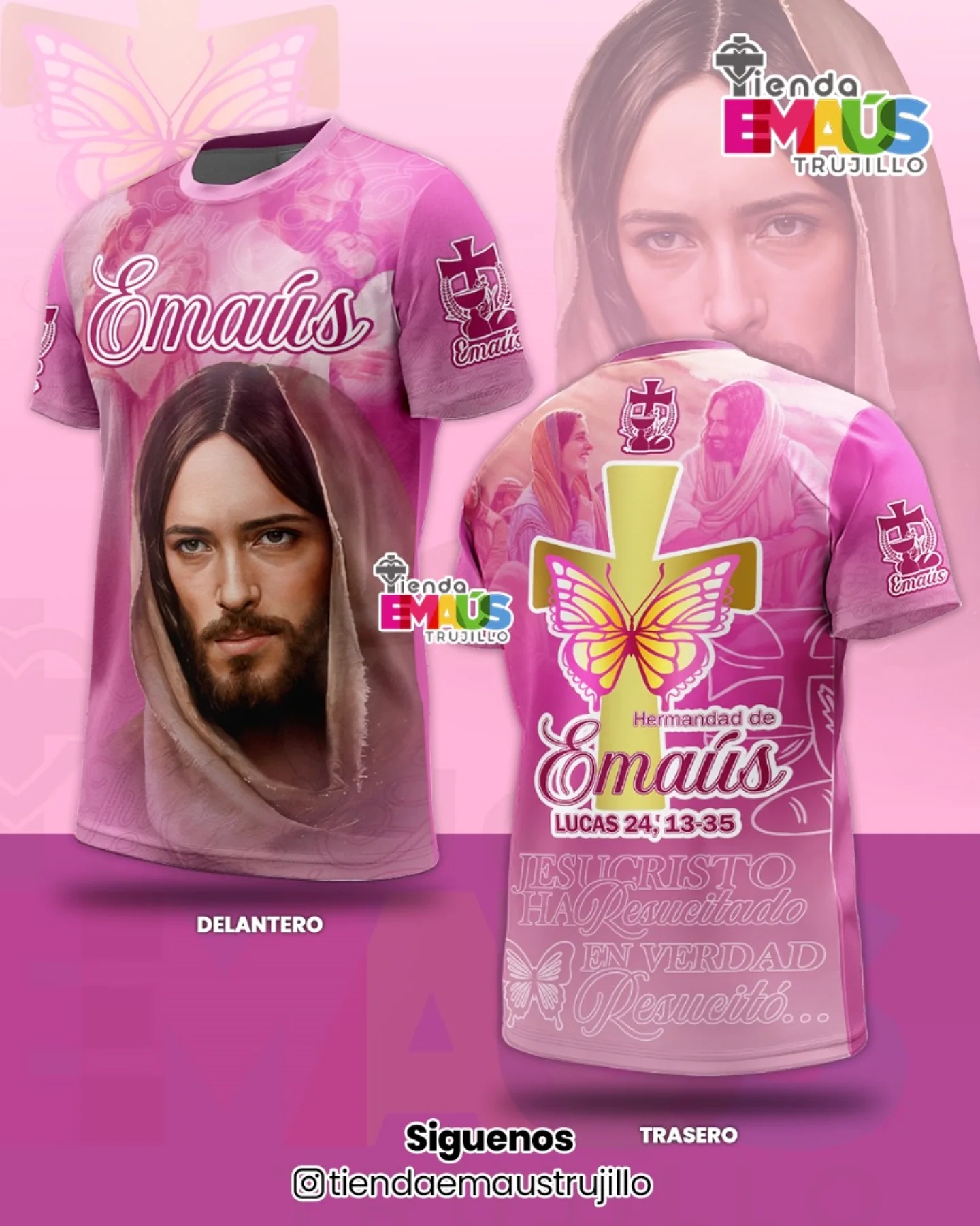 Franela Emaús Duo – Tienda Emaús Trujillo