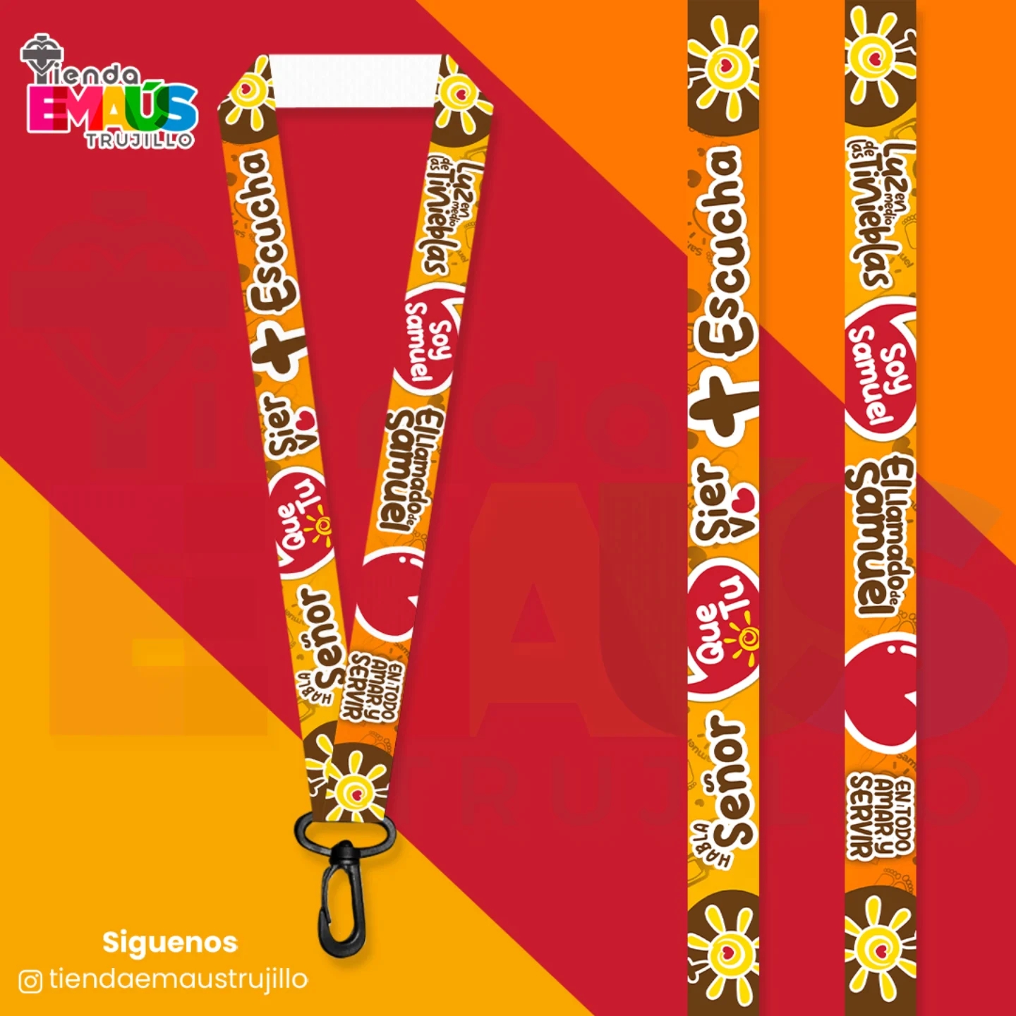 Lanyards Samuel – Tienda Emaús Trujillo