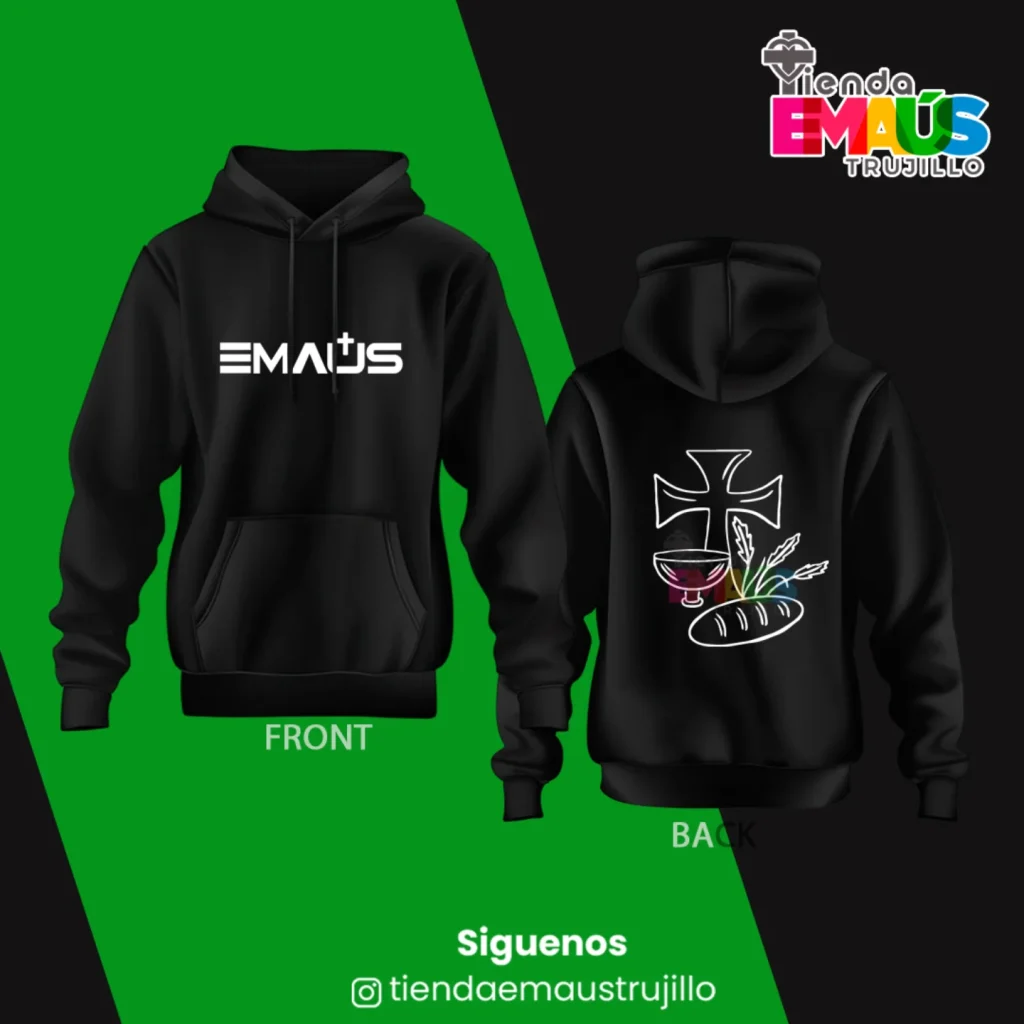Sueter Emaús Logo Trasero – Tienda Emaús Trujillo