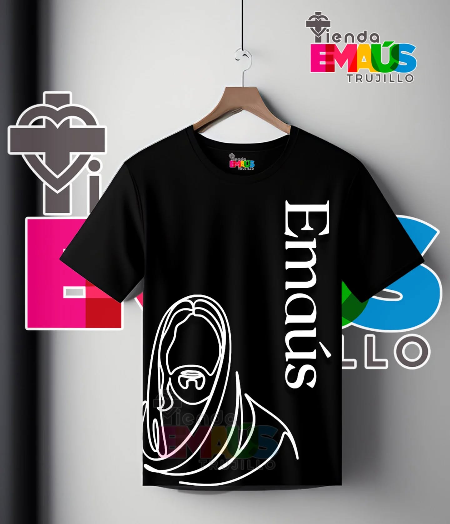 Franela Emaús Vector – Tienda Emaús Trujillo