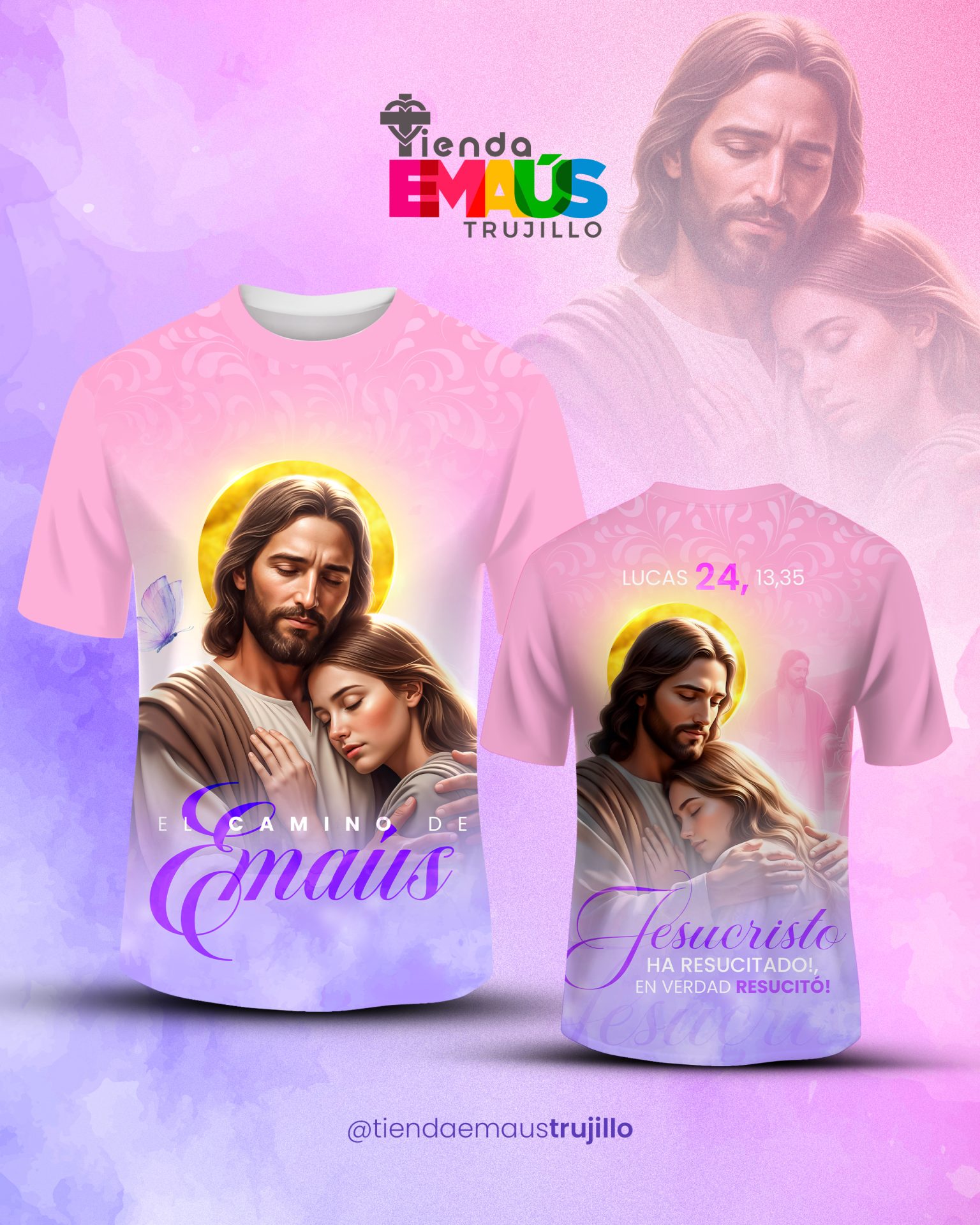 Franela Emaús Mujer – Tienda Emaús Trujillo