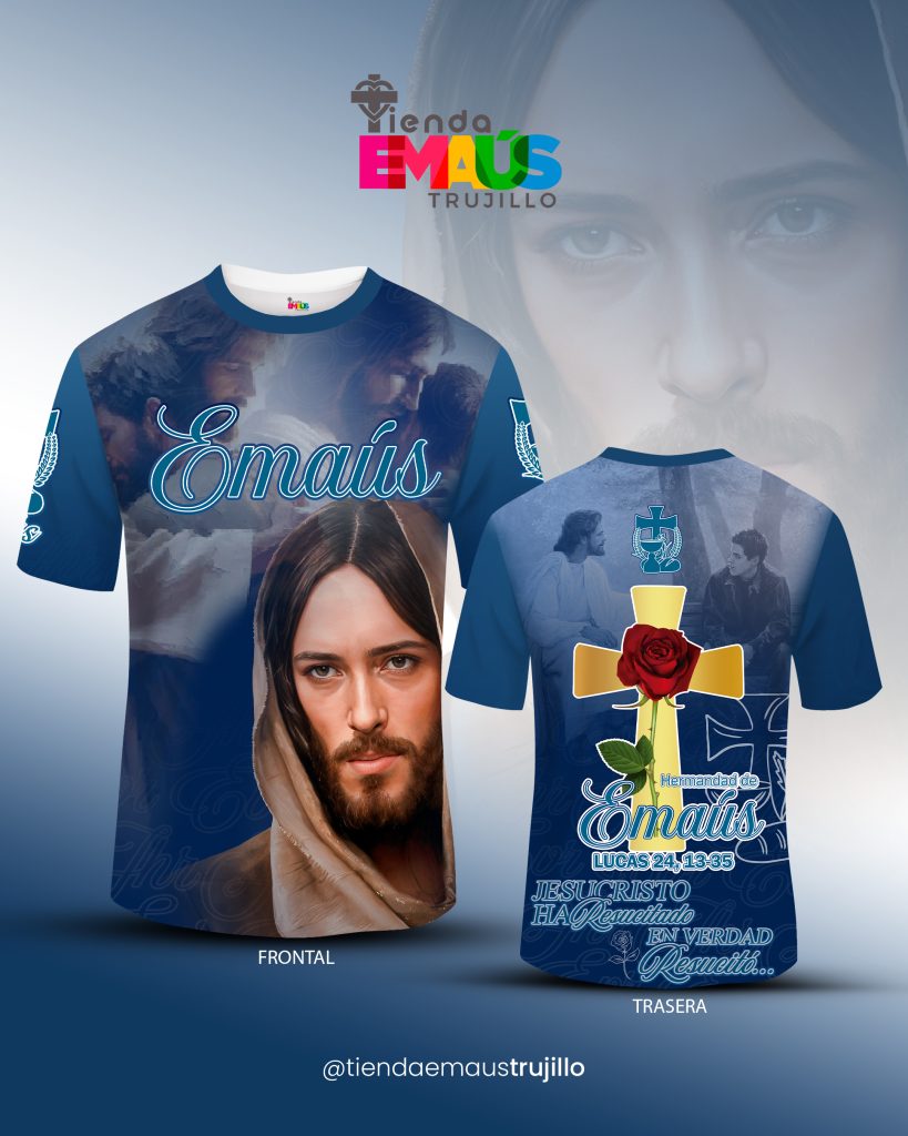 Franela Emaús Duo – Tienda Emaús Trujillo